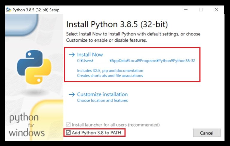 Pythonのインストール 32bit版 | にわこま ブログ