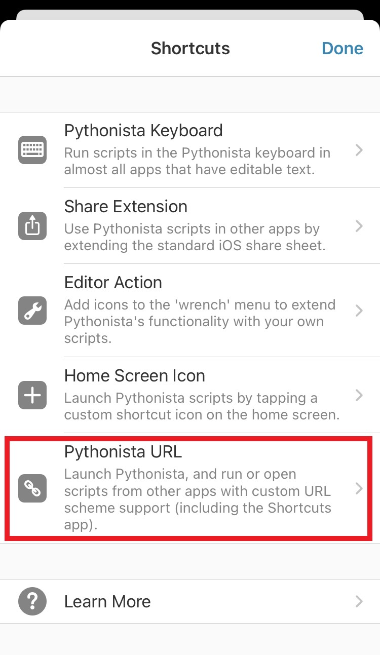 【Pythonista】ショートカットを設定する方法 | にわこま ブログ