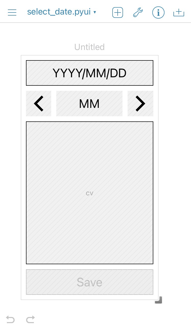 【Pythonista3】カレンダーアプリ開発 Part2 | にわこま ブログ